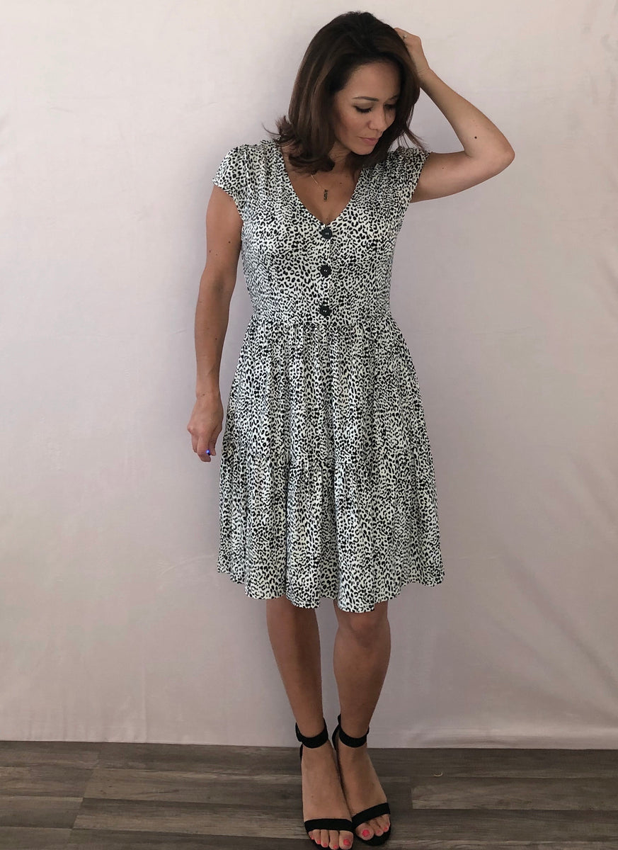 Spotted and Besotted Tiered Dress – Ladylike Clothing Company